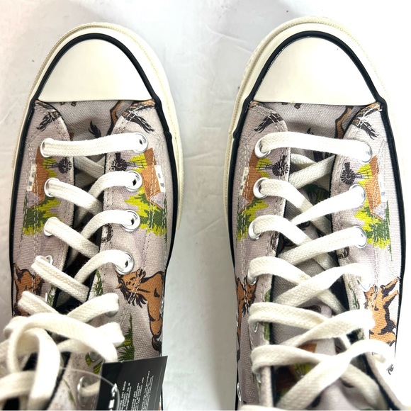 Converse | Shoes | Converse Wild Horses Hi Tops Gray Canvas Twisted ...